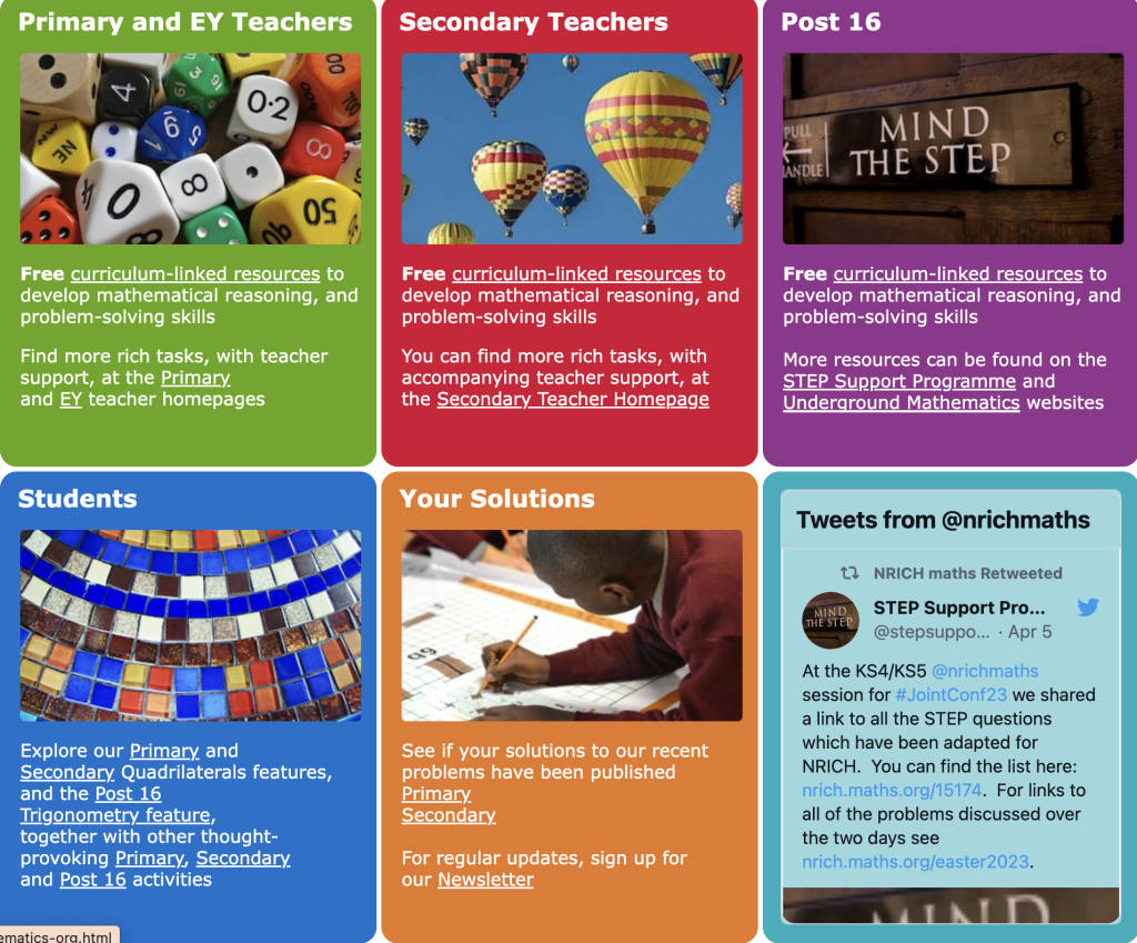 Nrich Problem Solving NRich Problems For June 2008 [10]. | Download